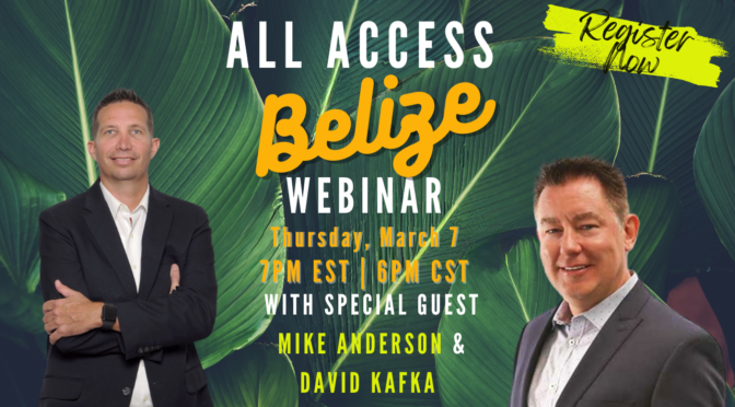 FREE Webinar: All Access Belize - Caribbean Capital Group